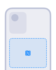 小米手机NFC刷卡区域