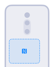 小米手机NFC刷卡区域