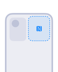 小米手机NFC刷卡区域