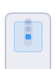 小米手机NFC刷卡区域